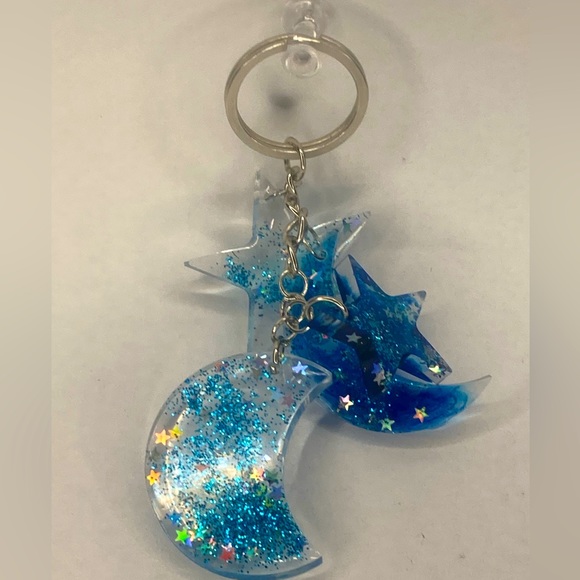 Accessories | Keychain Moon Stars | Poshmark